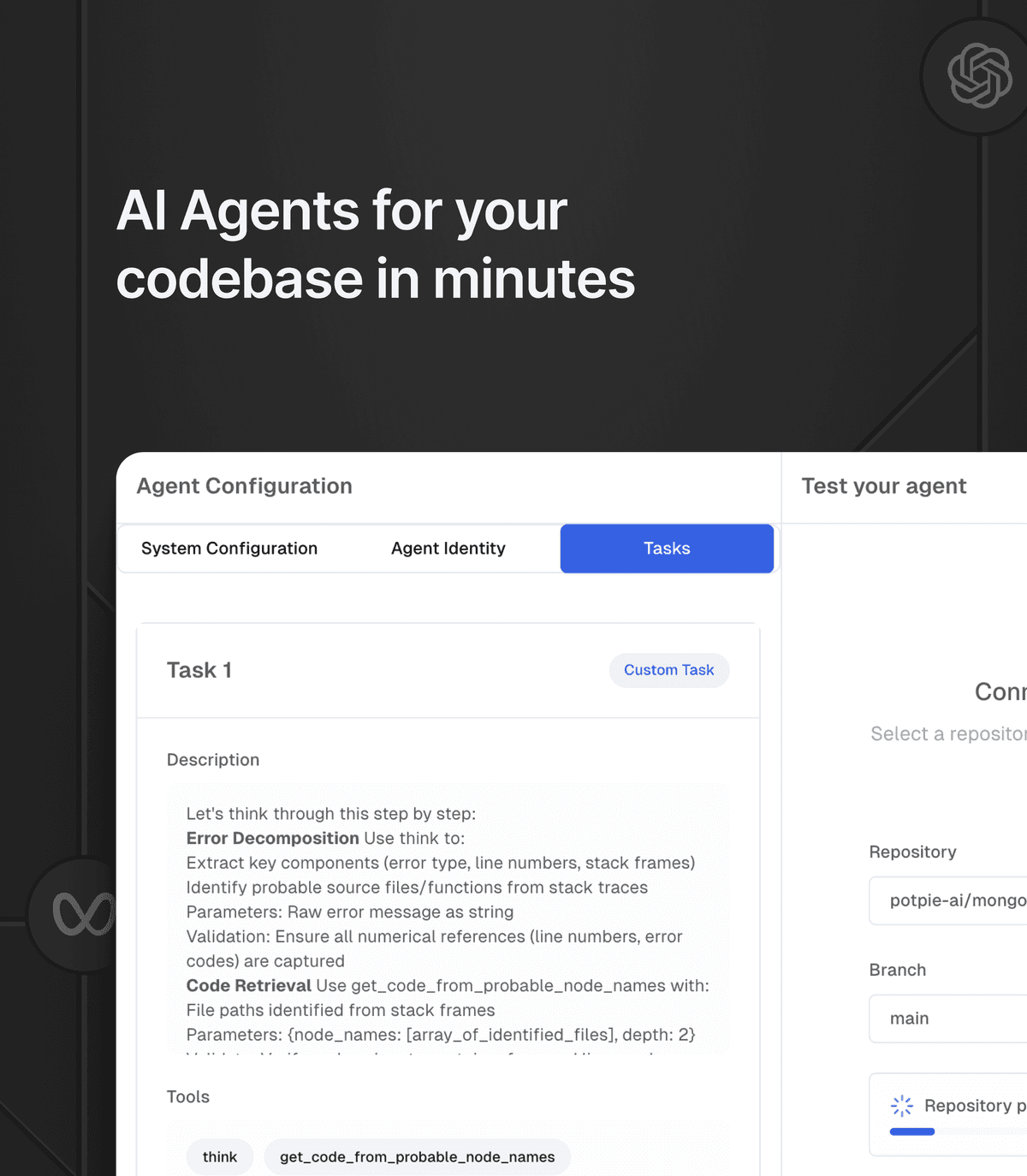 potpie - ai agents for your codebase in minutes
